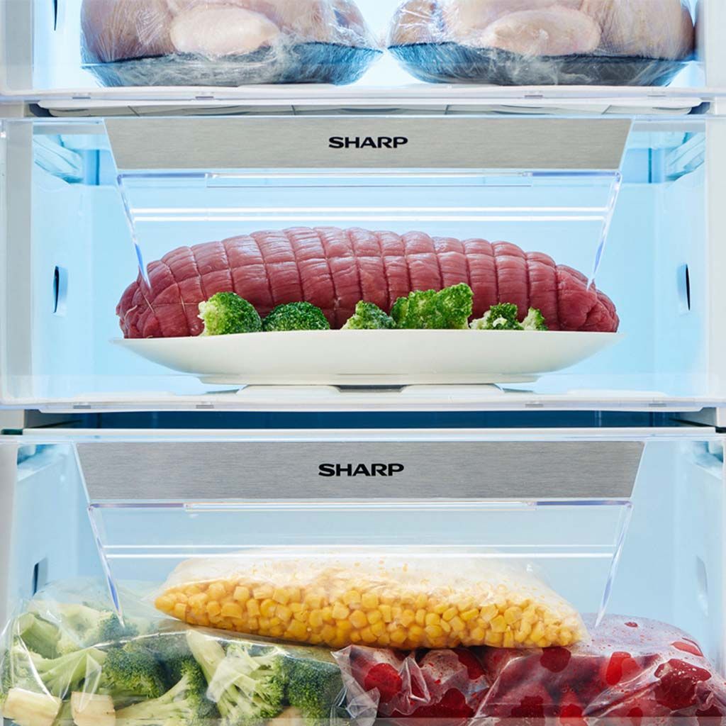 SHARP Deep Freezer Inverter Digital No Frost 7 Drawers 300 Liter ...